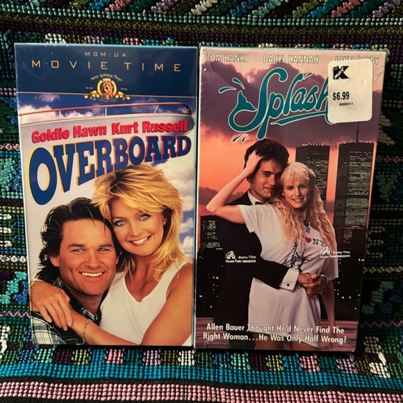 Media | Overboard Splash On Vhs Unopened Original Factory Sealed Double ...